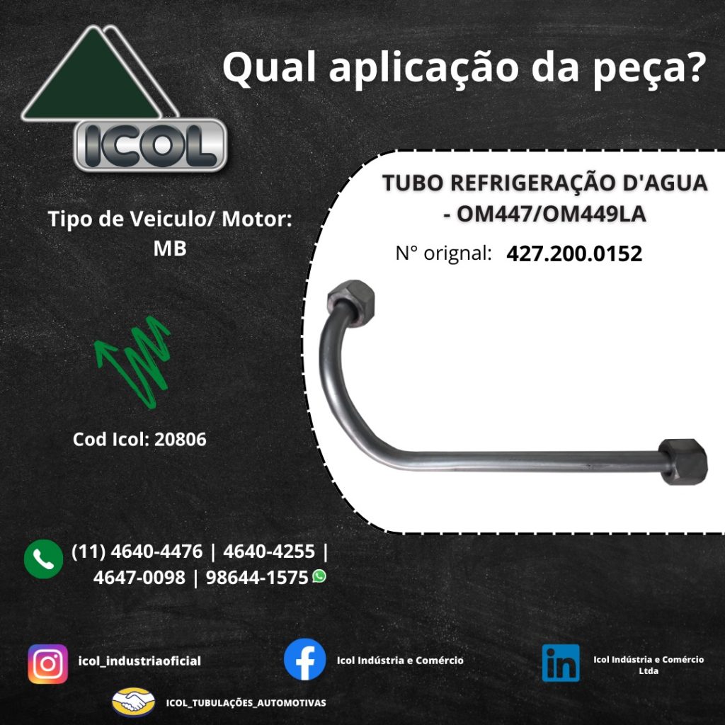 Qual a aplicação? - Icol