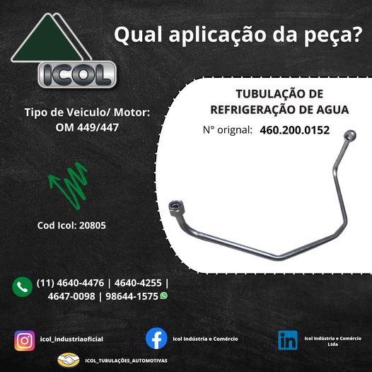 Qual a aplicação? - Icol