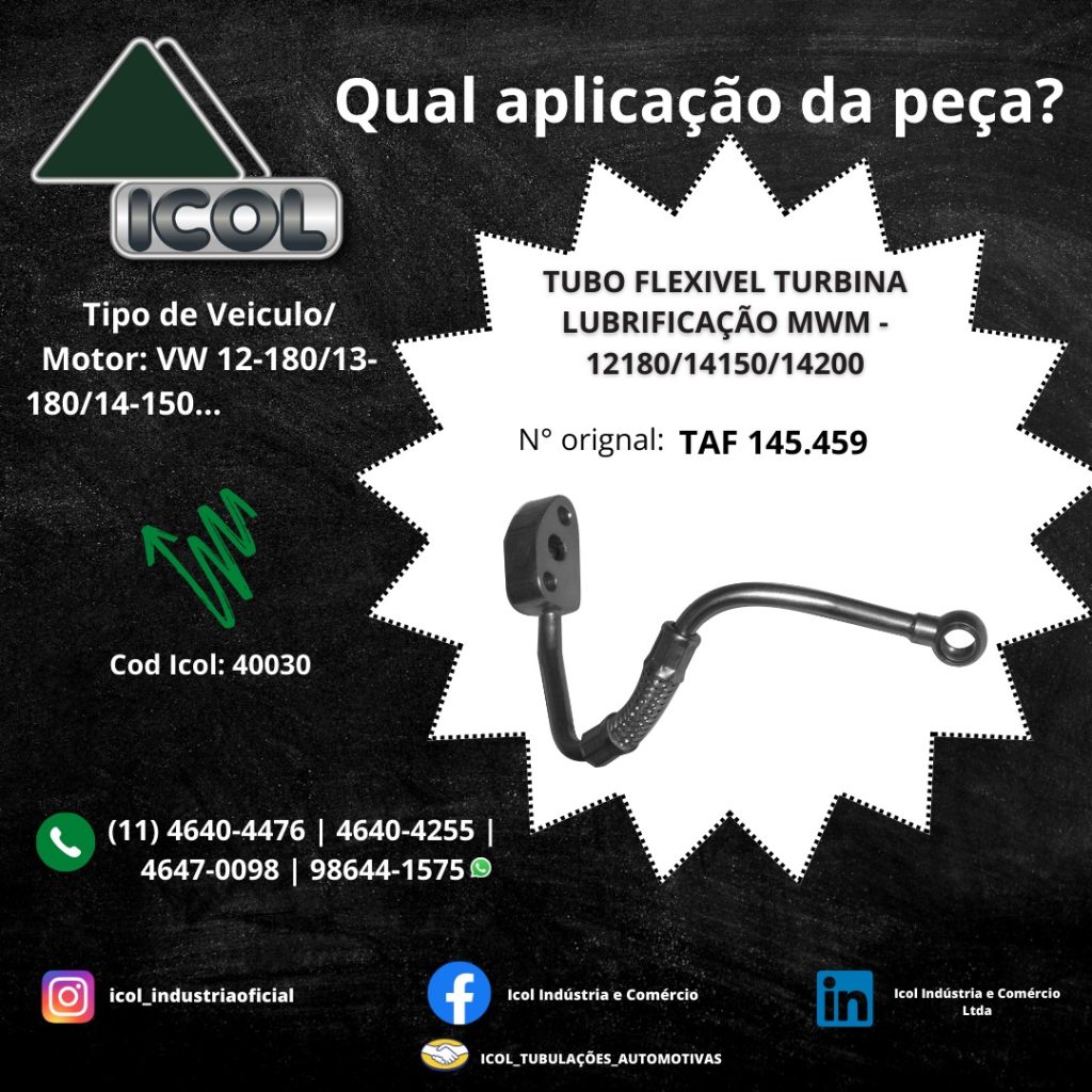 Qual a aplicação? - Icol