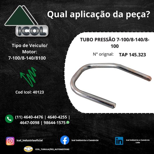 Qual a aplicação? - Icol