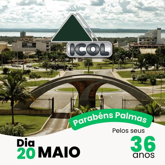 A capital de Tocantins completa 36 anos nesta terça-feira! - Icol