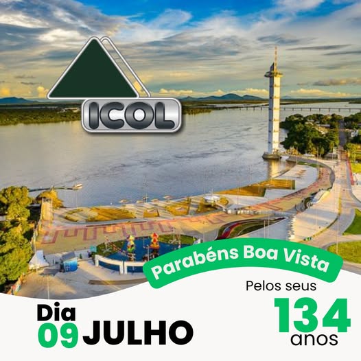 A capital de Roraima completa 134 anos nesta quarta-feira! - Icol